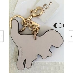 Coach | Accessories | Coach Key Chain Rexy Dinosaur Embroidered Key Fob ...